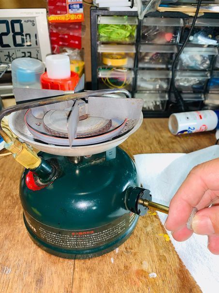 508Aｽﾄｰﾌﾞのﾒﾝﾃを実施しました: まぁ～いっか de JL1MWY